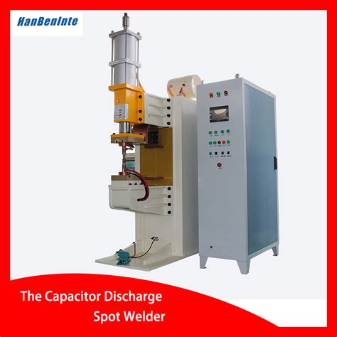 Capacitor Stored Energy Spot Welding Machine With Ac Pneumatic Capacitor Discharge Controller