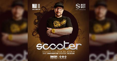Set Saturdays With Dj Scooter Tickets At Downstairs In Park City By