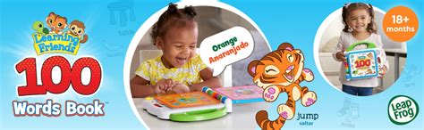 Leapfrog Learning Friends 100 Words Book Green Amazon Sg Toys
