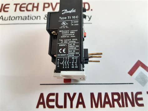 Danfoss Ti 16c Thermal Over Load Relay Aeliya Marine
