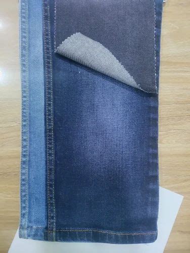 Plain Denim Fabric For Jeans Packaging Type Roll At 240 Meter In