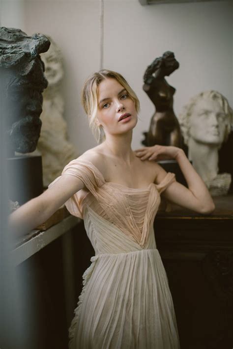 Blush Silk Wedding Gown Limestone Forest Crash Silk Wedding Dress