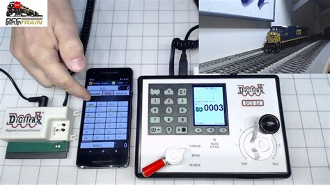 Digitrax DCS52 Loconet Wifi Inreface LNWI With JMRI WiTrottle Google