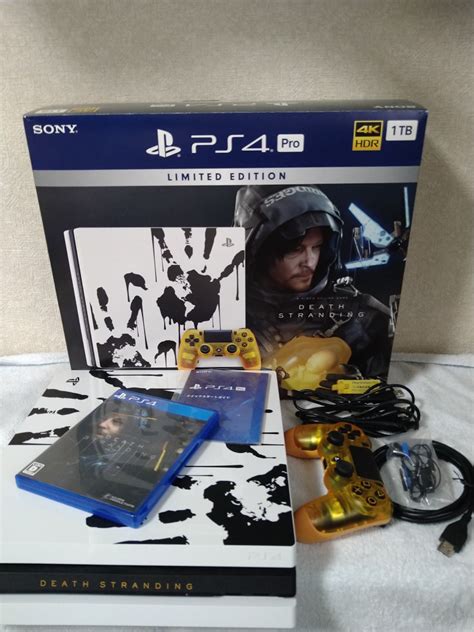 Yahooオークション Ps4 Pro Death Stranding Limited Edition 1tb