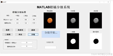 Matlab水果分级系统 Csdn博客