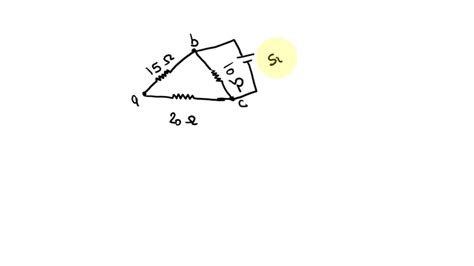 Solved A Triangular Array Of Resistors Is Shown In The Figure Figure