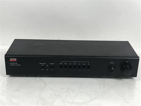 Adcom Slc 505 Straight Line Controller Passive Pre Amp Reverb Uk