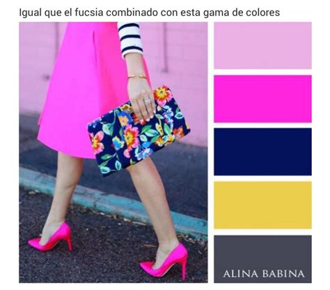 Fucsia Combinacion Colores Ropa Combinaciones De Colores De Moda
