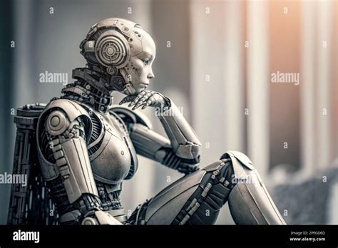 Le robot de pensée de l IA dans la photo est un exemple puissant de la