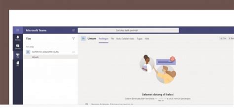 belajar bersama dan bekerja dari jarak jauh dengan microsoft teams