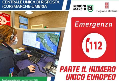 Sicurezza Parte Nelle Marche E In Umbria Il Numero Unico 112 La