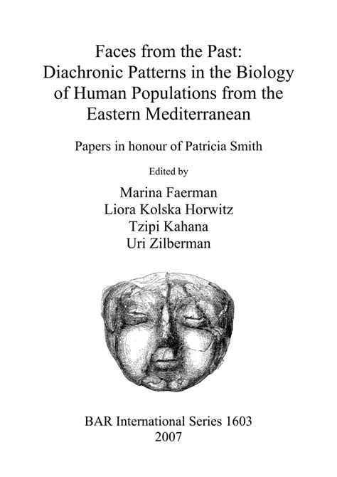 Pdf A Final Natufian Population Health And Burial Status At Eynan