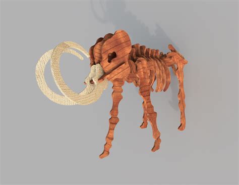 Test Your DIY Skills Mammoth Puzzle By PathfinderANT MakerWorld