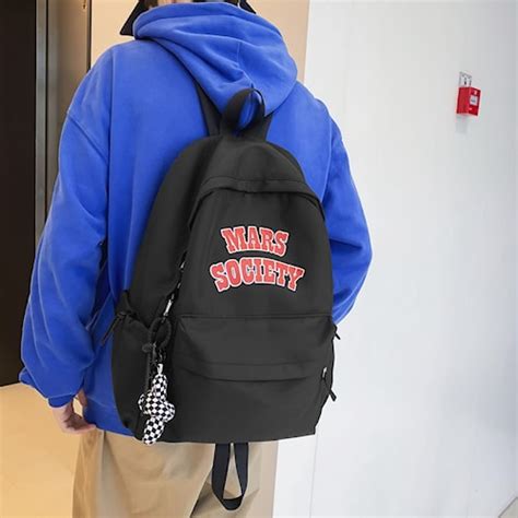 Jual Tas Ransel Backpack Pria Wanita Fashion Bahan Kanvas Tas Sekolah