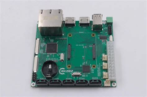 Несущая плата для Raspberry Pi CM4 поставляется с интерфейсами 5x SATA