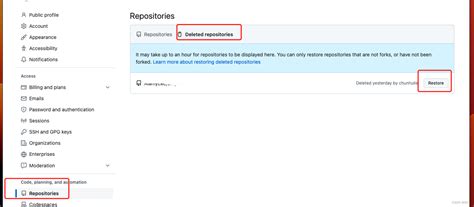 如何恢复github已经删除的远程仓库 git 修复远程仓库 csdn博客