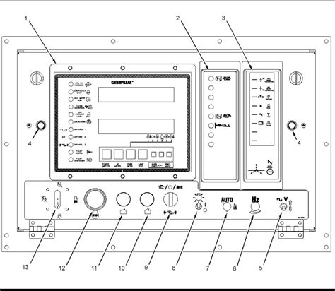 Caterpillar Genset Wiring Diagram Wiring Diagram