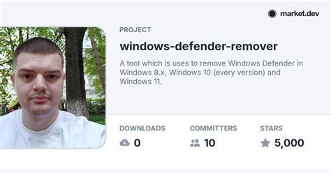 Windows Defender Remover Ecosystem Directory Market Dev