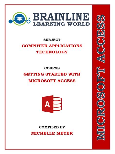 Access Getting Started Pdf Microsoft Access Databases
