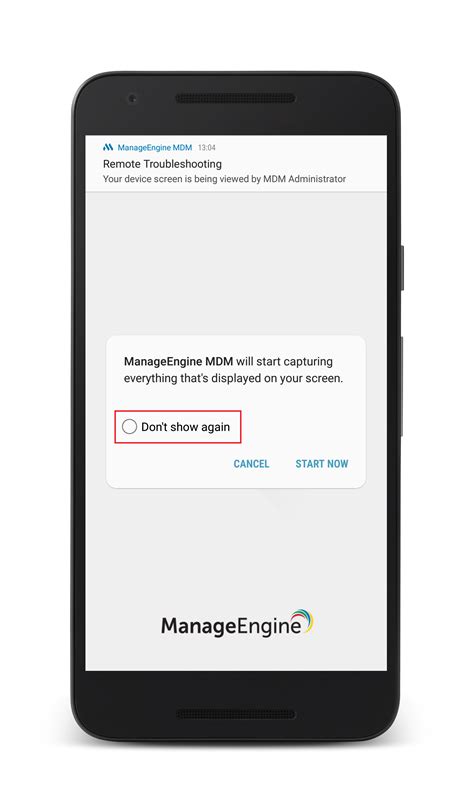 Remote Troubleshoot Manageengine Mobile Device Manager Plus