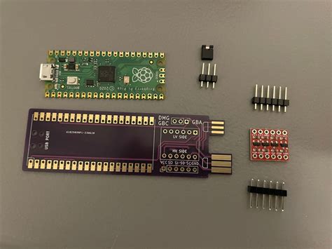 USB To Gamebabe Link Adapter For Pi Pico Gb Gbc Gba Online Etsy