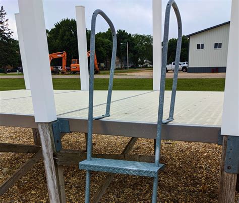 Dock Accessories Galvanized Dock Ladder