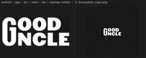 Different Size Color Logos Generated In Android App Src Main Res After