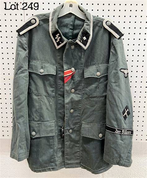 At Auction Wwii Nazi Waffen Ss Tunic Jacket