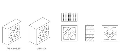 Vb 806 Vb 80665 Breeze Blocks Ventilation Block Pbm
