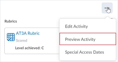 preview assignments in evaluation mode brightspace