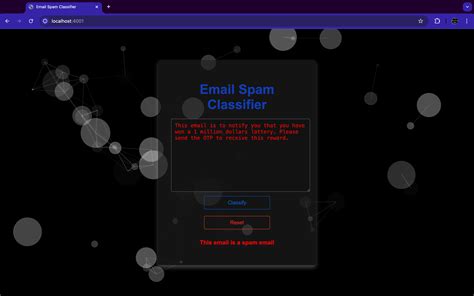 Github E Techyspam Email Classifier