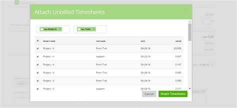 Timesheet Invoicing Zistemo Knowledge Base