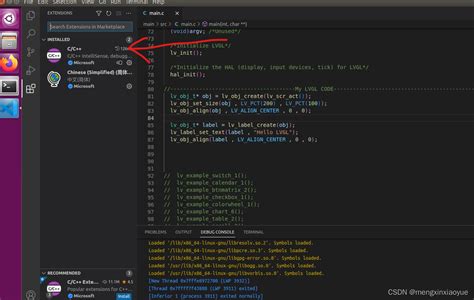 LVGL入门使用搭建Linux VSCode模拟环境 lvgl vscode CSDN博客