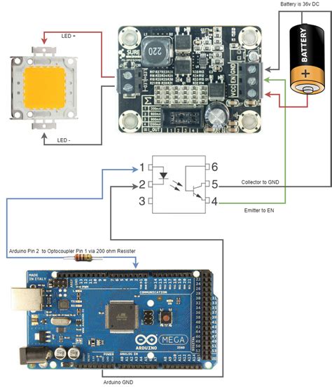 Arduino PWM LED Buck Regulator Flashing Not Smooth Electrical Engineering Stack Exchange