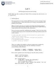 CSCI369 Lab 5 Pdf CSCI369 Ethical Hacking This Material Is