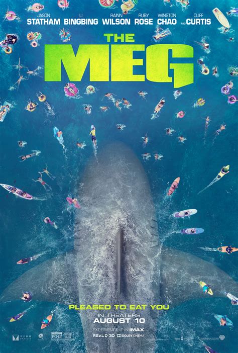 Jason Statham Takes On The Megalodon In The First Trailer For The Meg We Live Entertainment