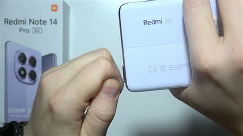 Redmi Note 14 Pro How To Insert Sim Card Youtube