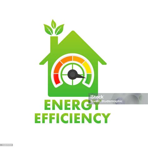 집의 에너지 효율 등급 예술 디자인 스마트 에코 주택 개선 템플릿입니다 설계 개념을 위한 3d 에너지 다이어그램 개념도 벡터