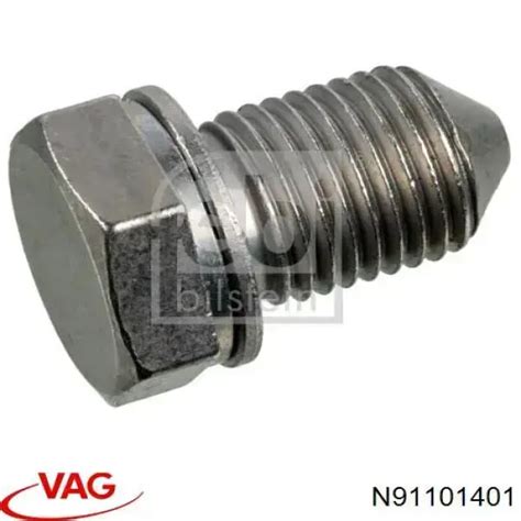 N91101401 VAG пробка поддона двигателя