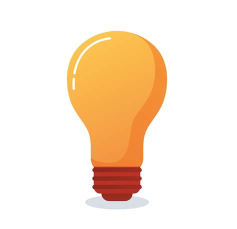 Premium Vector Light Bulb Isolated Creative Idea And Innovation Vector Illustration