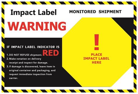 【compare 1】spotsee Shockwatch Vs Wan Yo Impact Label Shipping