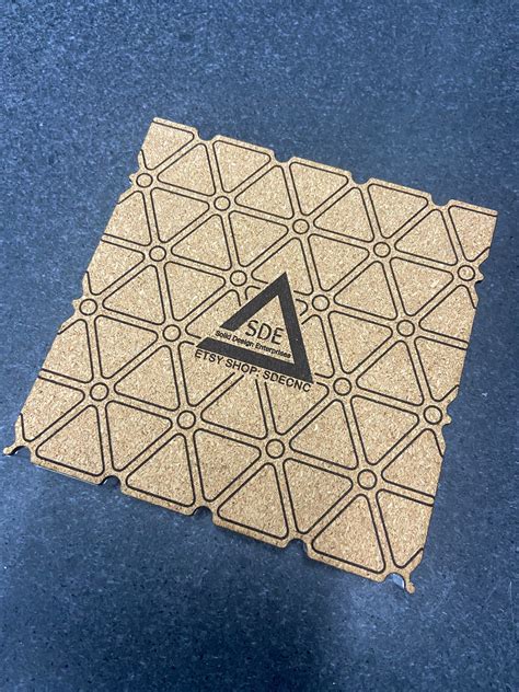 Aerospace Isogrid Aluminum Coaster Etsy