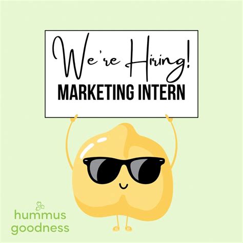 Hummus Goodness On Linkedin Do You Love Food Do You Love Marketing Come Intern With Hummus