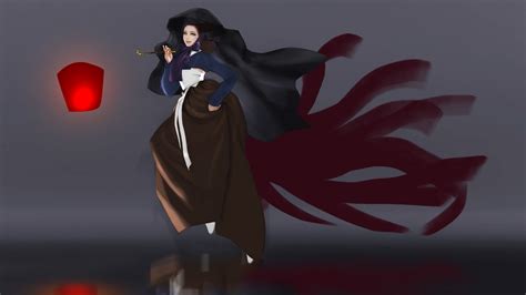 Hotduck Yoon Ahri Lol Nine Tailed Fox Fan Art