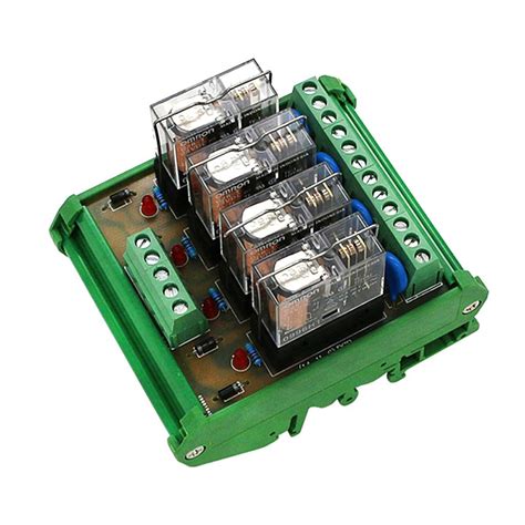 Módulo De Licencia De Controlador Npn Kusrkot 24 V Cc Con Base Módulo