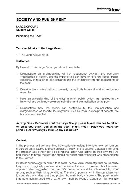 2122 Socp Level 5 Lg03 Ce01 Student Guide Society And Punishment