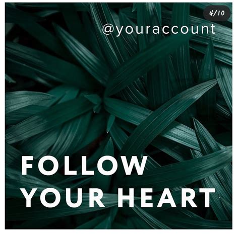 Follow Your Heart Poster