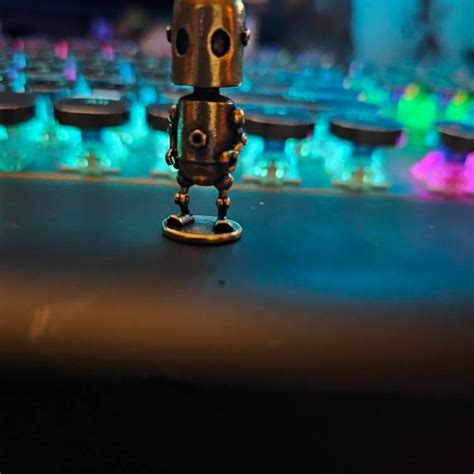 Bitsy The Brass Robot Figurine Etsy