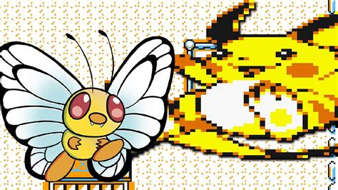 Yellow Butterfree Fights The Fattest Rat Youtube