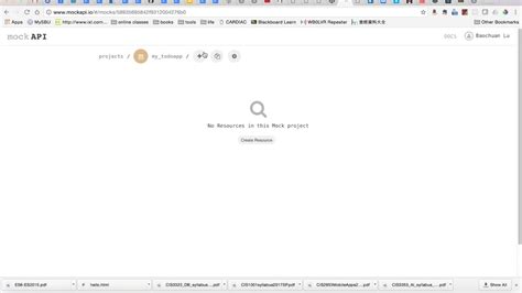 How To Use Mockapi For The Todo App Youtube